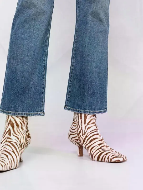 NILI LOTAN High-rise Bootcut Jeans