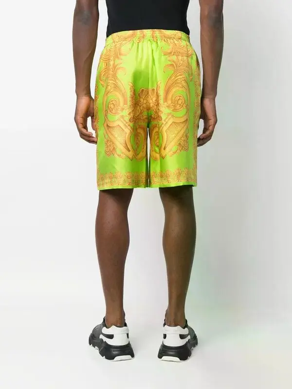 Versace Barocco 660 Silk Shorts