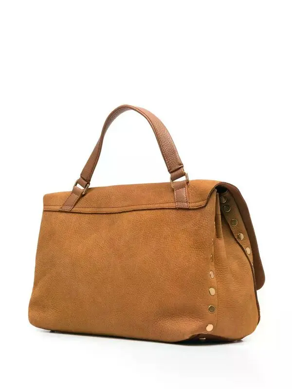 ZANELLATO Calf Leather Tote Bag - Brown