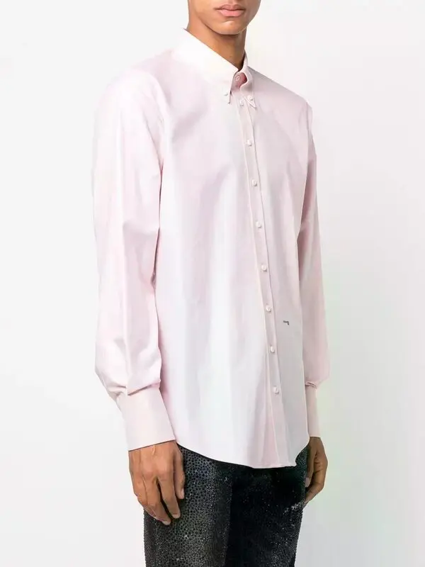 Dsquared2 Logo-print Button-up Shirt - Pink
