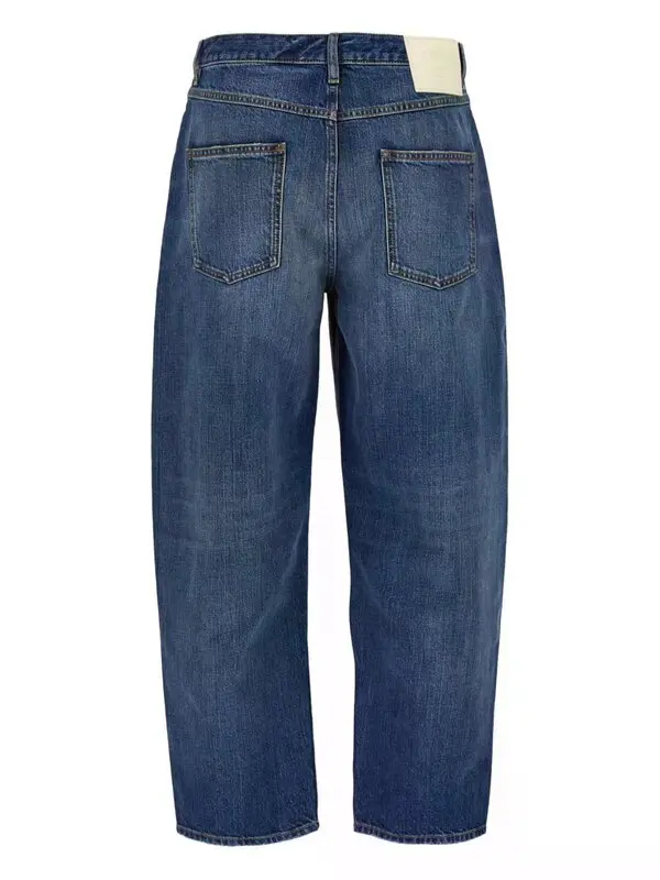 Valentino Garavani Logo-patch Loose-fit Jeans