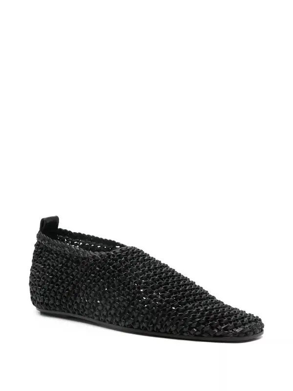 TOTEME Woven Ballerina Flats