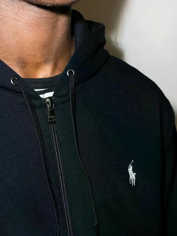 Polo Ralph Lauren Polo Pony Zip-up Hoodie - Blue