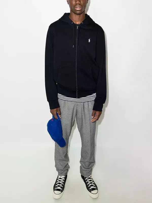 Polo Ralph Lauren Polo Pony Zip-up Hoodie - Blue
