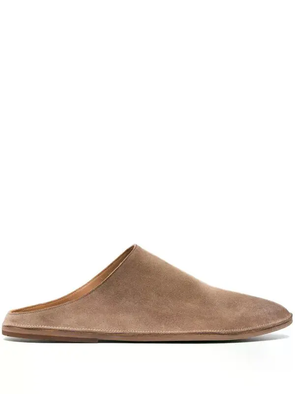 Marsèll Strasacco Suede Mules - Brown