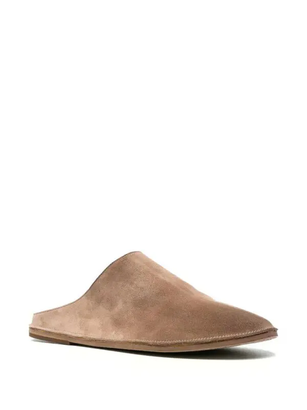 Marsèll Strasacco Suede Mules - Brown