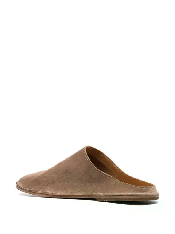 Marsèll Strasacco Suede Mules - Brown