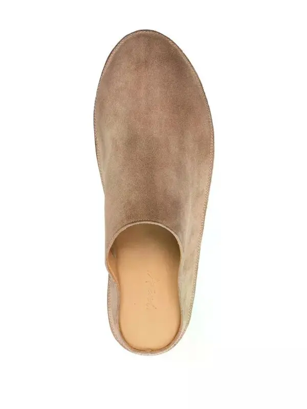 Marsèll Strasacco Suede Mules - Brown