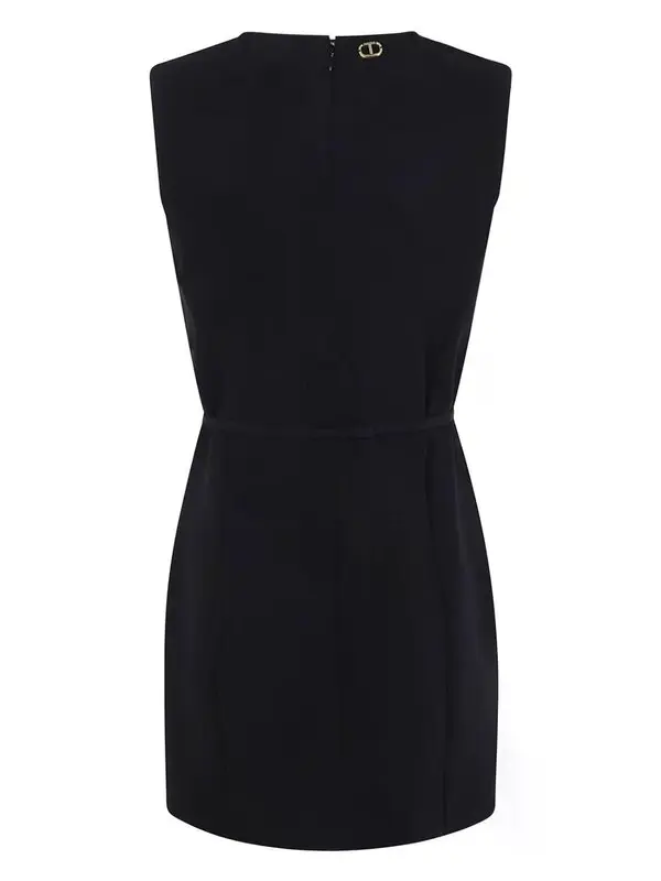 TWINSET Logo-plaque Sleeveless Mini Dress