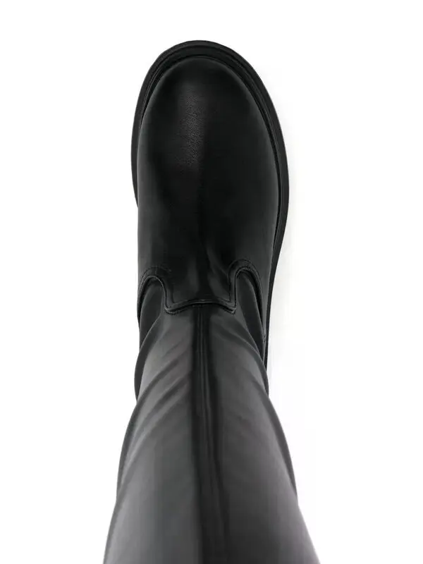 LE SILLA Ranger Thigh-high Boots - Black