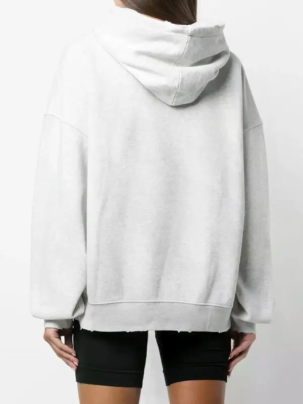 ANINE BING Harvey Logo-print Sweatshirt - Grey