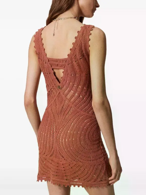 TWINSET Crochet-knit Dress