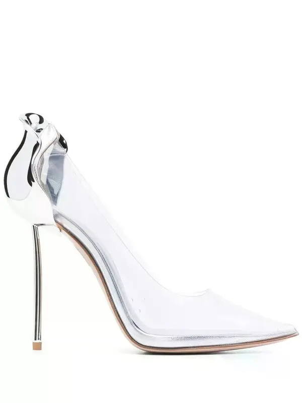 LE SILLA Petalo Pointed Pumps - Grey