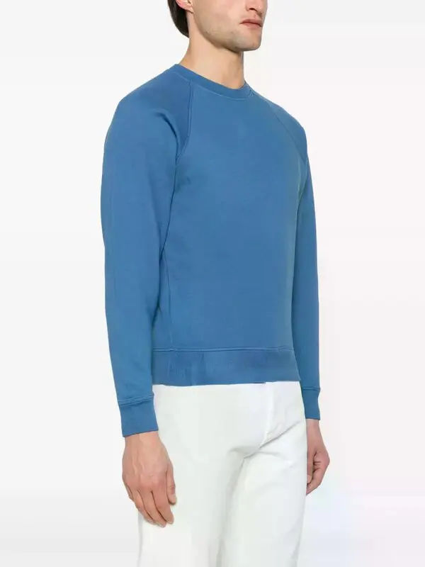 TOM FORD Cotton Sweatshirt - Blue