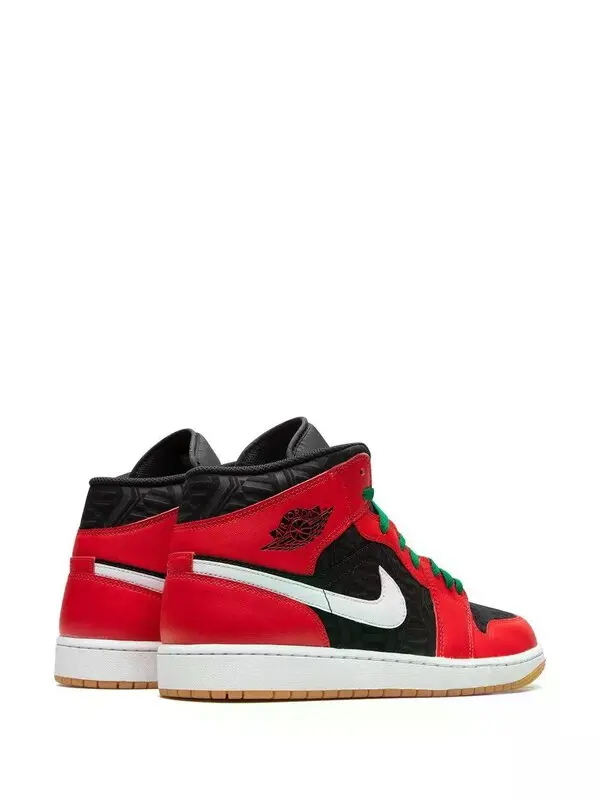 JORDAN Air 1 Mid Sneakers - Red