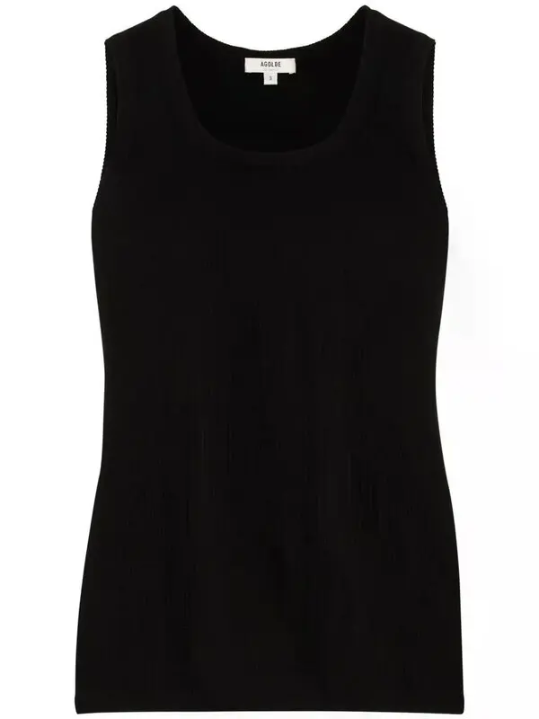 AGOLDE Poppy Ribbed Tank Top