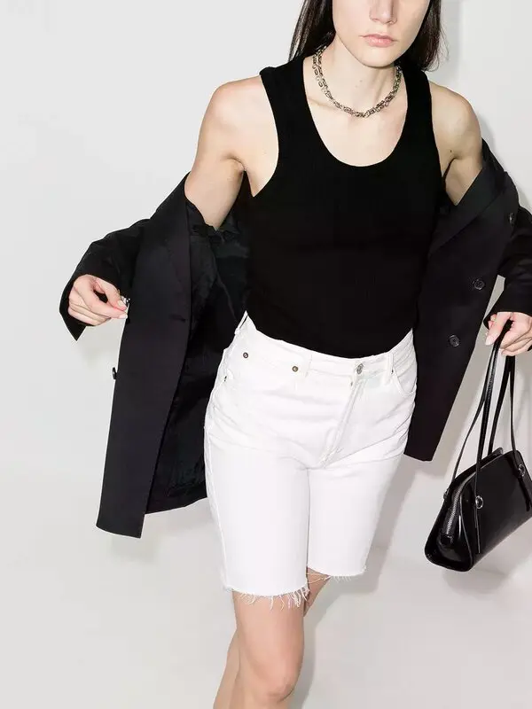 AGOLDE Poppy Ribbed Tank Top