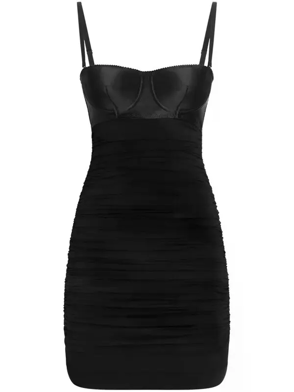 Dolce & Gabbana Ruched Mini Dress