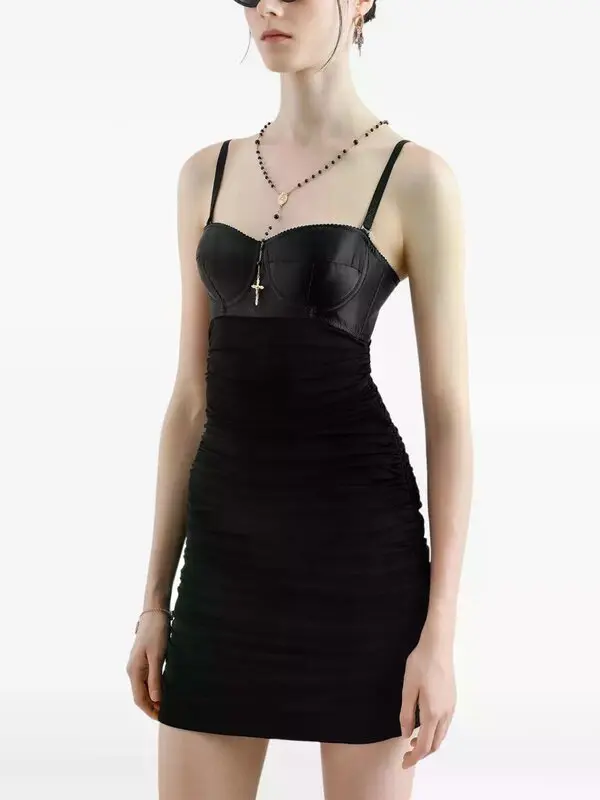 Dolce & Gabbana Ruched Mini Dress