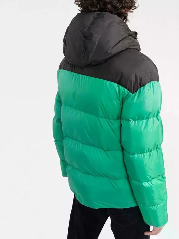 Dsquared2 Zip-pockets Hooded Padded Jacket - Green