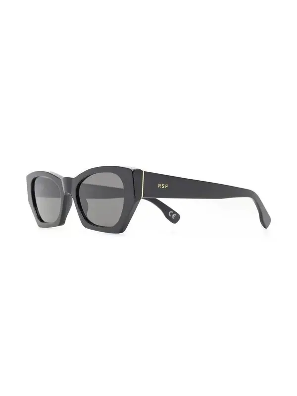RETROSUPERFUTURE Amata Rectangular-frame Sunglasses - Black
