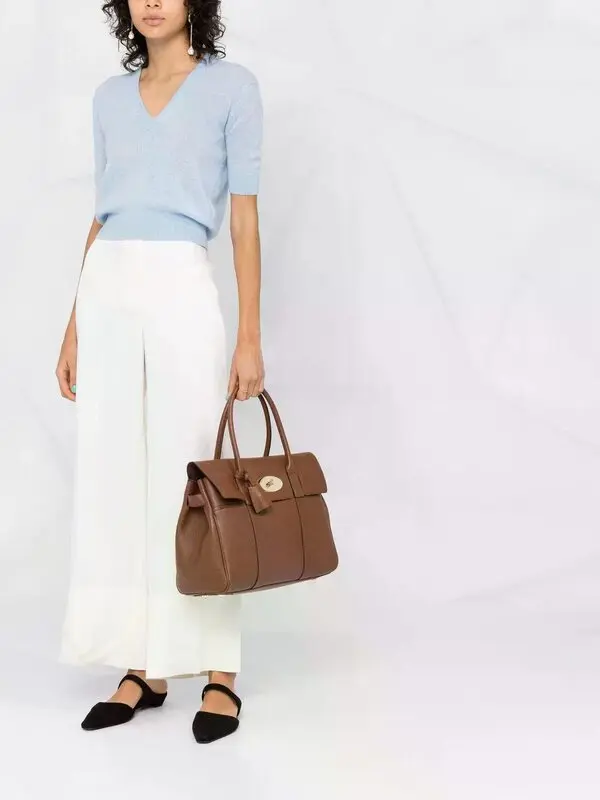 Mulberry Twist-lock Tote Bag