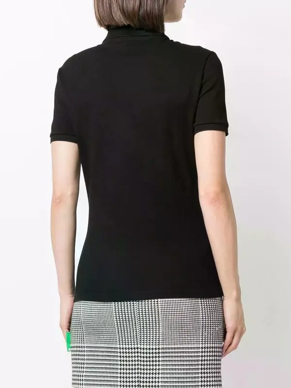 Lacoste Short-sleeve Slim-fit Polo Shirt - Black