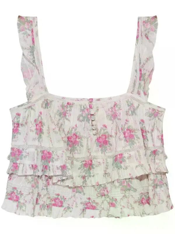 LoveShackFancy Novalee Top