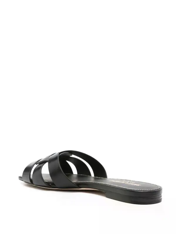 Saint Laurent Tribute Sandals - Black