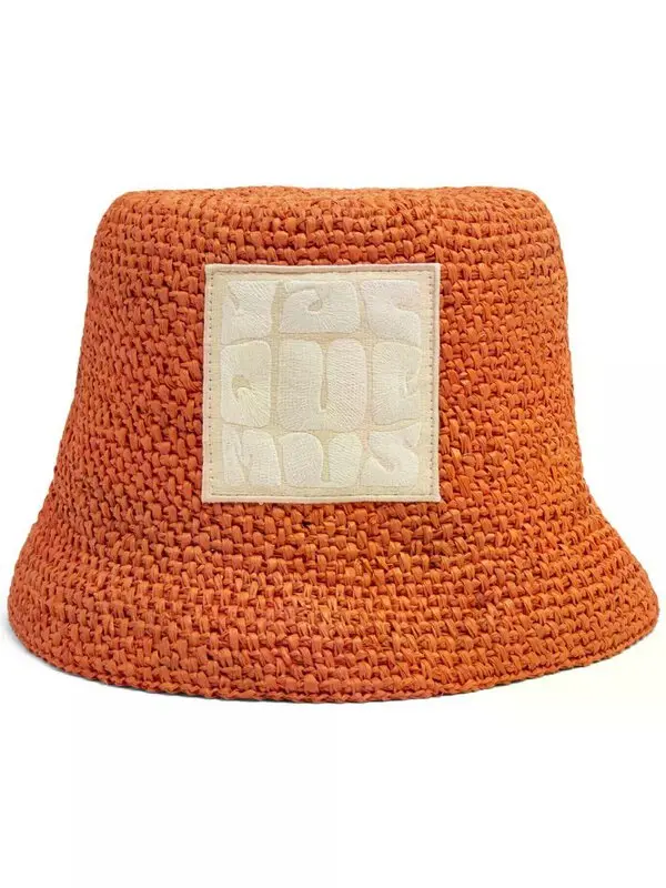 Jacquemus Le Bob Ficiu Bucket Hat - Orange
