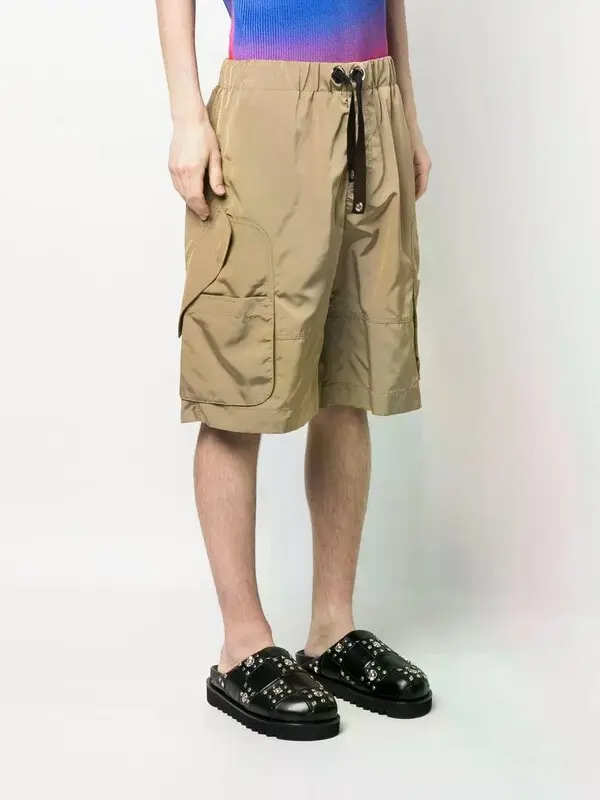 Versace Drawstring-waist Shorts