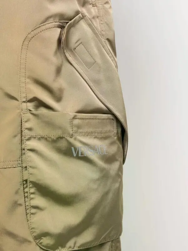 Versace Drawstring-waist Shorts