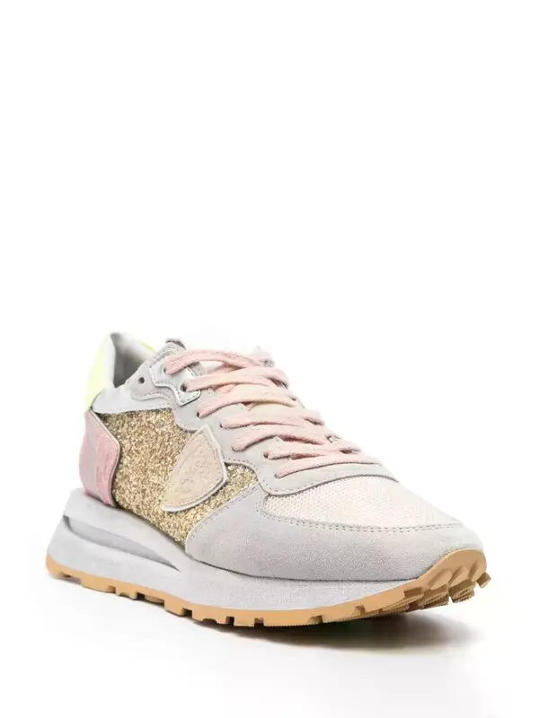 Philippe Model Tropez Haute Lace-up Sneakers - Grey