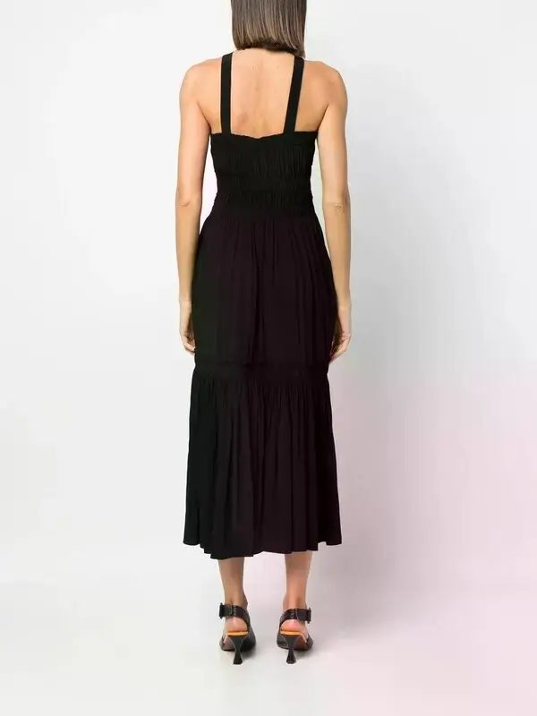 Proenza Schouler White Label Sleeveless Shirred-effect Dress