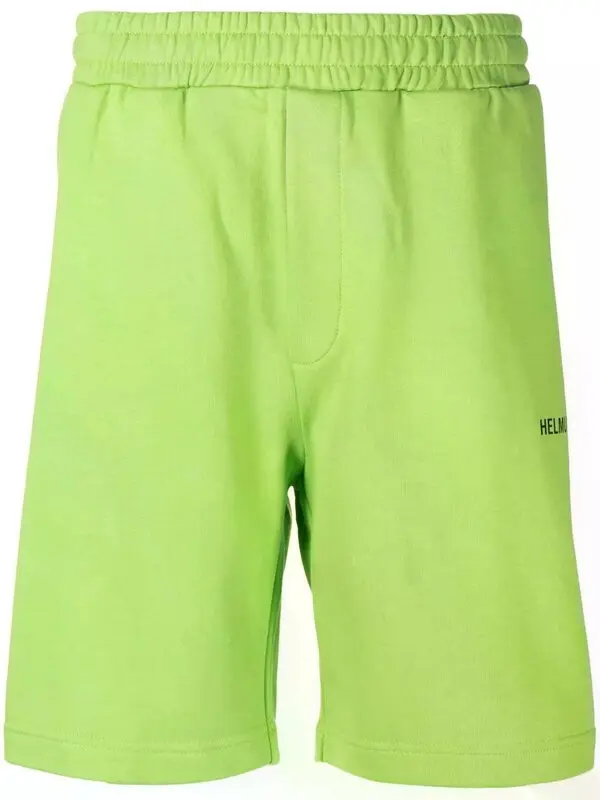 Helmut Lang Logo-print Cotton Track Shorts