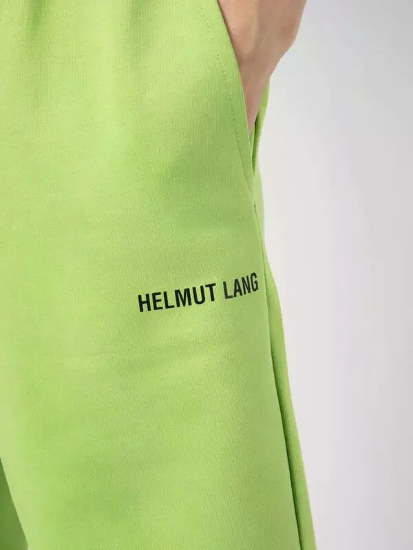 Helmut Lang Logo-print Cotton Track Shorts