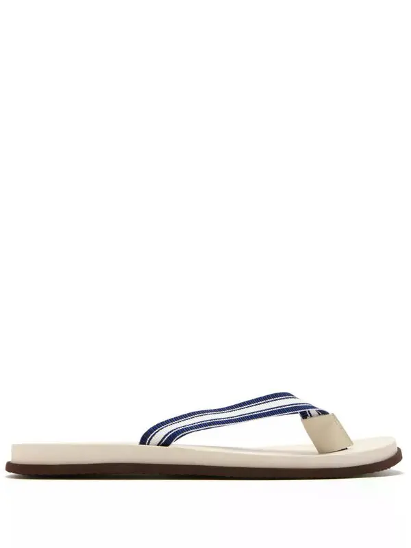 Brunello Cucinelli Grosgrain Flip Flops