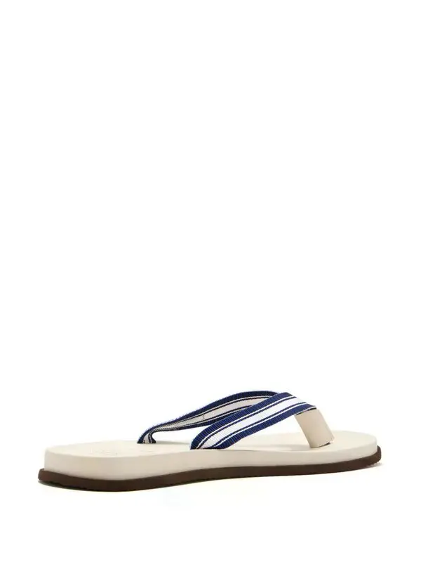 Brunello Cucinelli Grosgrain Flip Flops