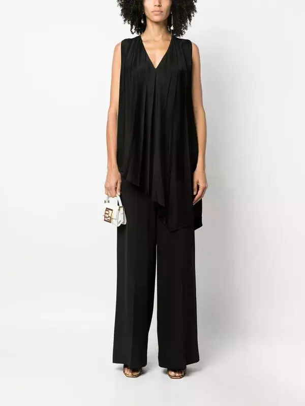 JOSEPH Asymmetric Pleated Vest