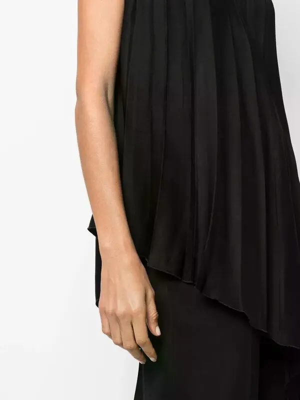 JOSEPH Asymmetric Pleated Vest