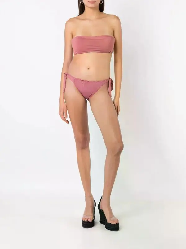 AMIR SLAMA Gathered-detail Bandeau Bikini