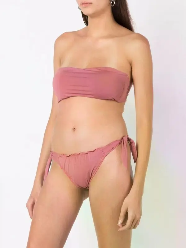 AMIR SLAMA Gathered-detail Bandeau Bikini