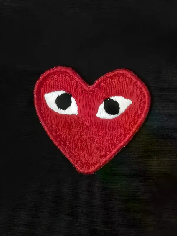 Play Comme Des Garcon Embroidered-heart Shirt