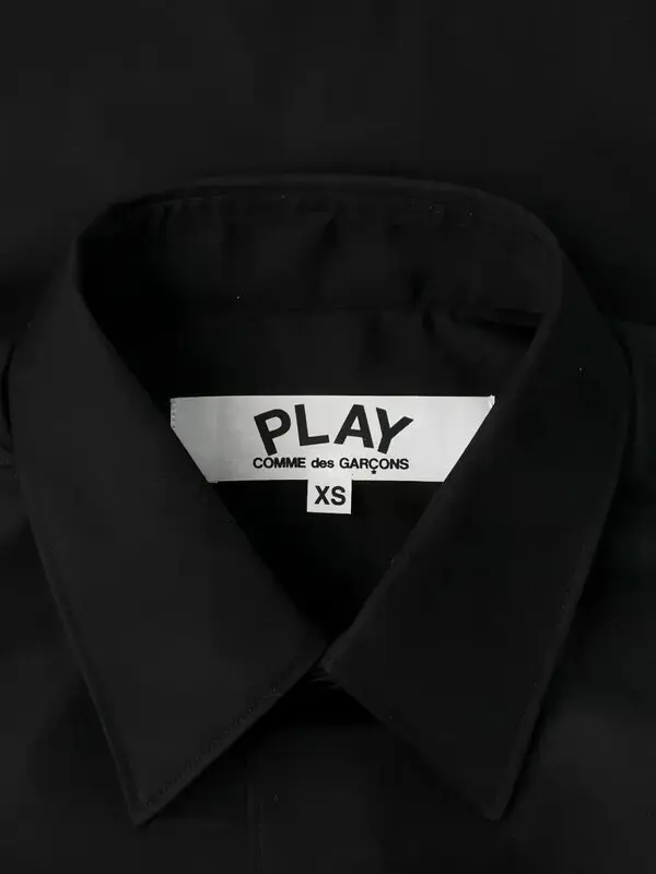 Play Comme Des Garcon Embroidered-heart Shirt