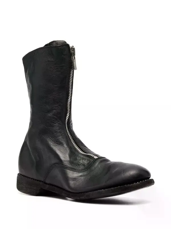 Guidi Round-toe Leather Boots