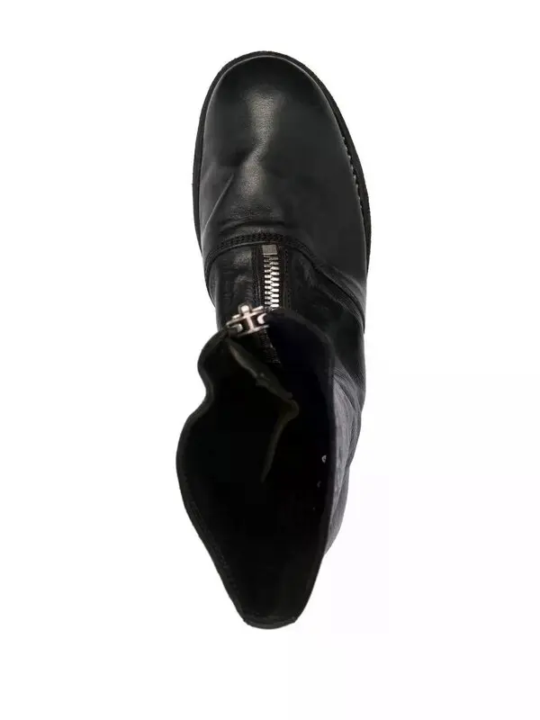 Guidi Round-toe Leather Boots
