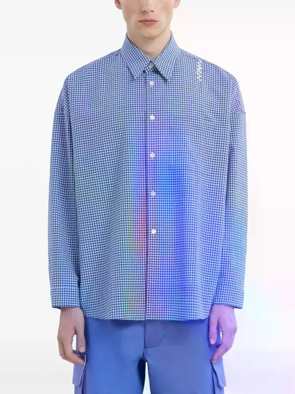 Marni Check Pattern Shirt