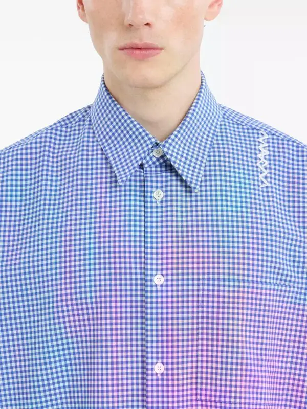 Marni Check Pattern Shirt