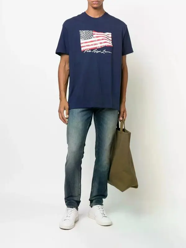 Polo Ralph Lauren Stonewashed Slim-cut Jeans