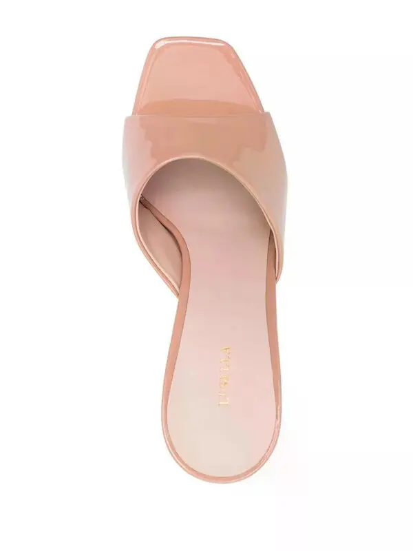 LE SILLA Patent Leather Platform Sandals